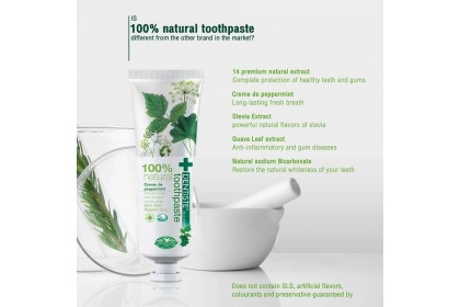 [MPLUS] DENTISTE 100% Natural Toothpaste Tube 100g